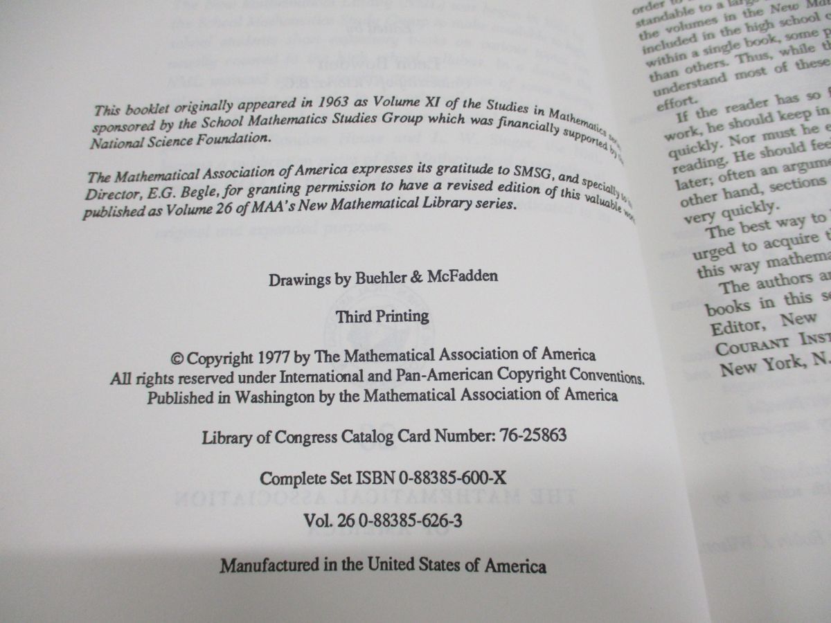 01 Mathematical Methods in Science/Anneli Lax New Mathematical Library ...