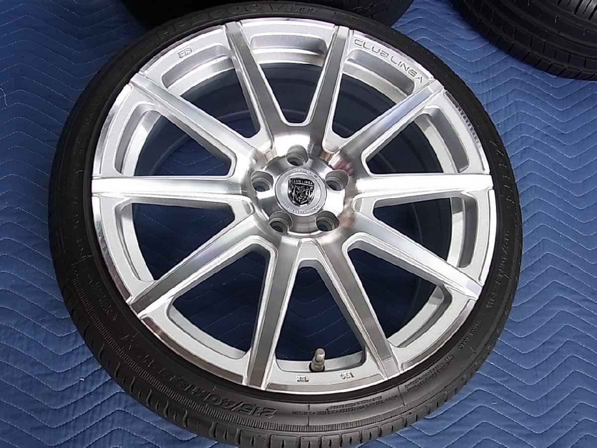 CLUB LINEA MALDINI FF 18インチ 8J +45 5H PCD 100 ZEETEX SEIBERLING 215/40R18 4本 / クラブリネア マルディーニ 30系 ...