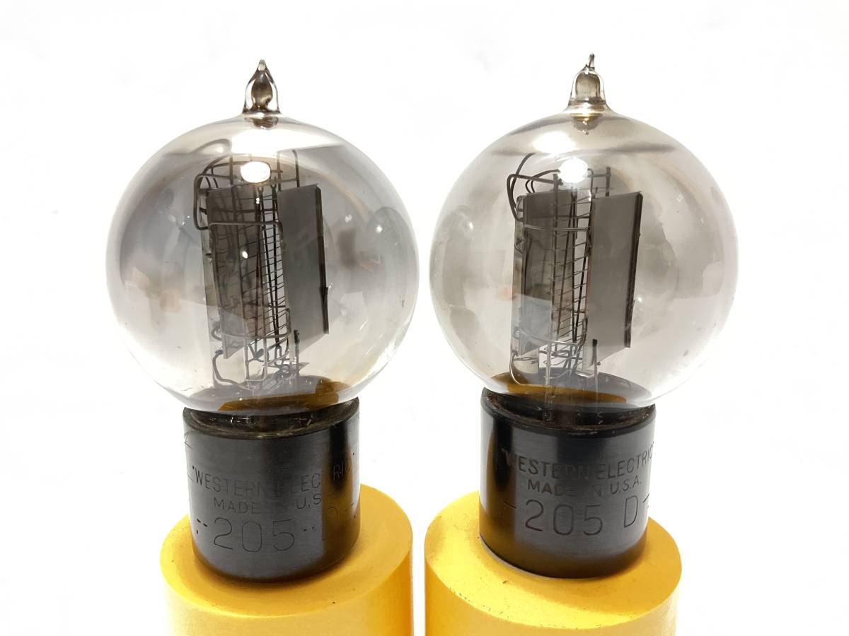 Western Electric WE 205D 刻印 真空管 2個 used ②(パーツ、部品)｜売買されたオークション情報、yahooの ...