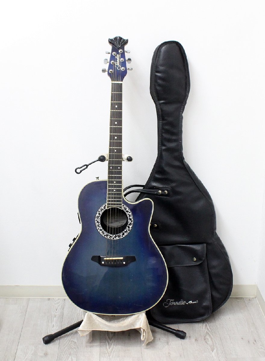 1円 モーリス トルネード Z-2SE エレアコ アコースティックギター ブルー系 Morris Tornad 音出し確認済み z23-2489 品 z_z(モーリス)｜売買されたオークション ...