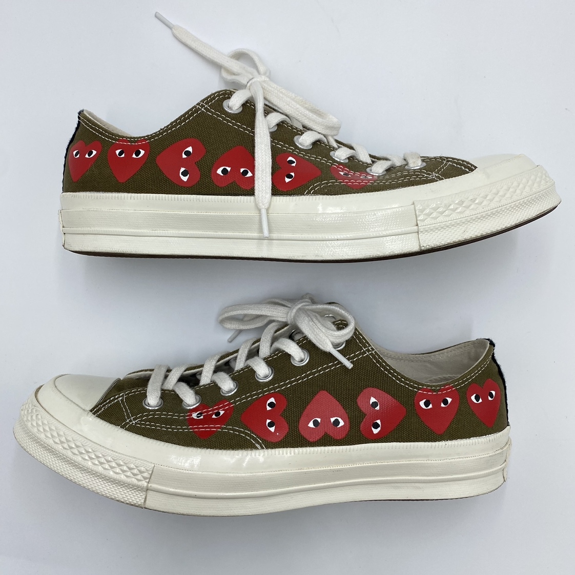 ko0909/02/77 1円 コンバース プレイ コムデギャルソン チャック 男女兼用 26.5cm/CONVERSE CHUCK 70 ...