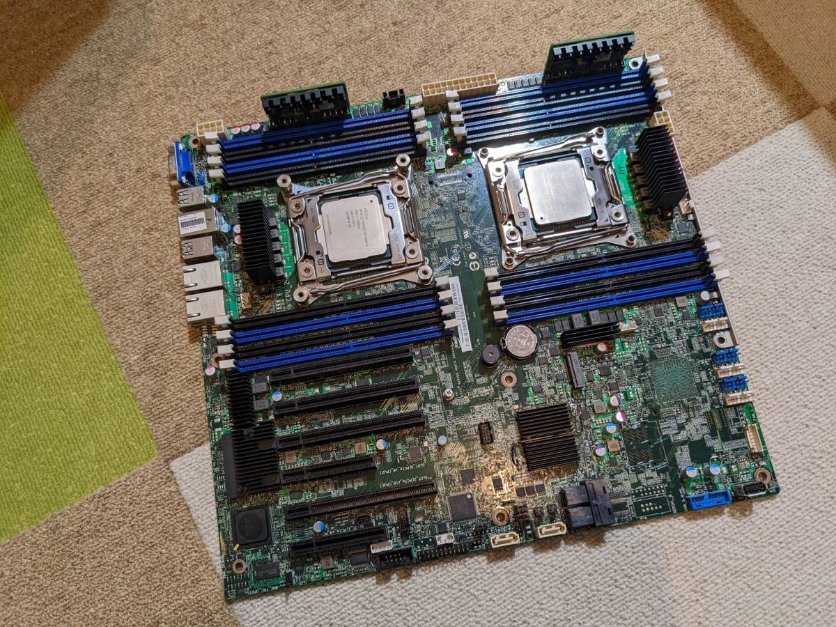 訳あり Intel S2600CW Dual Socket LGA2011 ＋ Xeon E5-2690V3 ×2セット(インテル)｜売買され ...