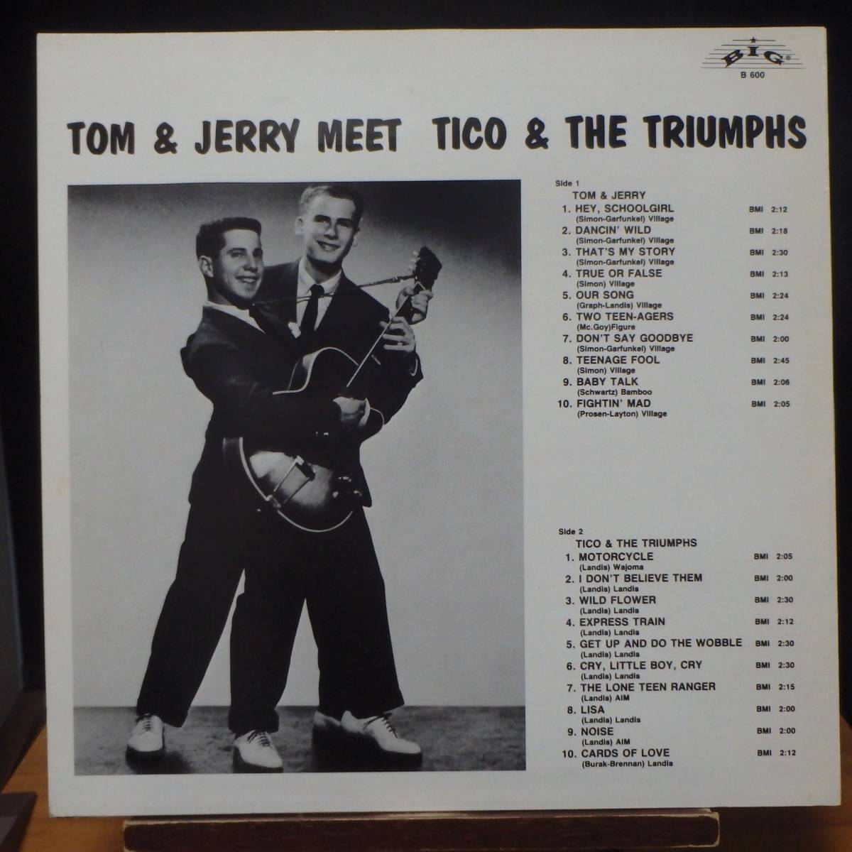 MP051 TOM & JERRY MEET TICO & THE TRIUMPHS Same UK Comp./ Unofficial Release ロックンロール/サイモン ...