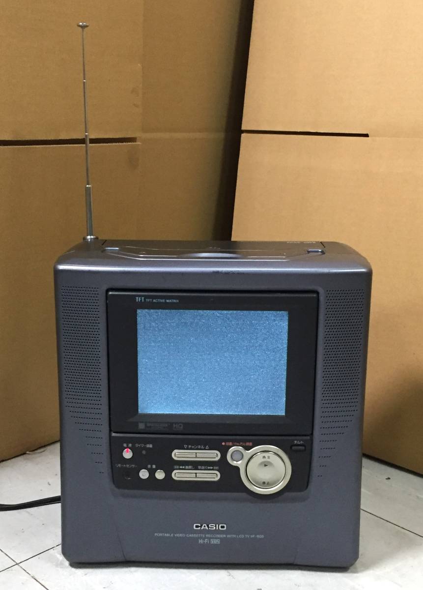 CASIO カシオ ポータブル ビデオカセット レコーダー VF-60S(VHSビデオデッキ)｜売買されたオークション情報、yahooの商品 ...