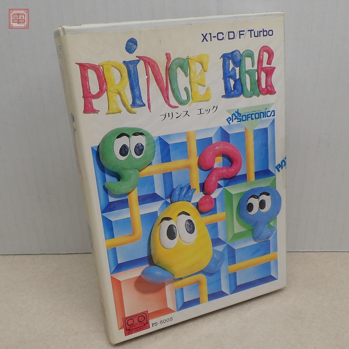 シャープX1 テープ プリンスエッグ パックスソフトニカ PRINCE EGG PAX SOFTNICA 10(一般)｜売買されたオークション ...