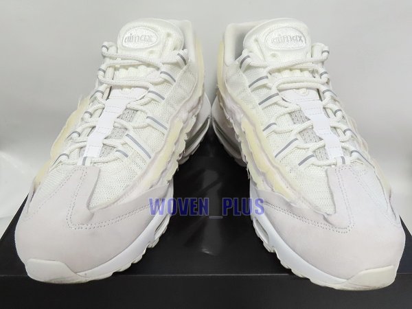 28.5cm NIKE AIR MAX 95 / CDG CU8406-100 SUMMIT WHITE/SUMMIT WHITE COMME ...