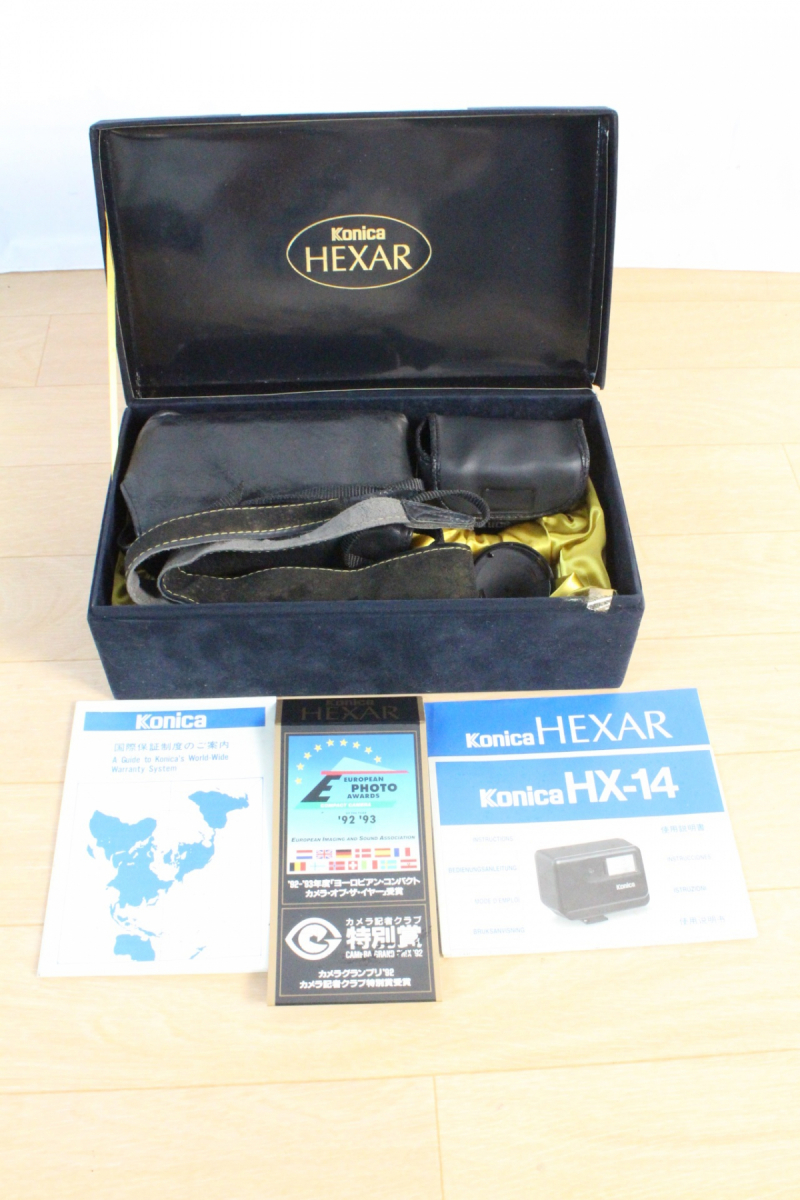 ト足 Konica コニカ HEXAR ヘキサー HX-14 カメラ ストロボ 取扱説明書 箱付き CO149LAF08(コンパクトカメラ)｜売買されたオークション情報、yahooの商品情報を ...