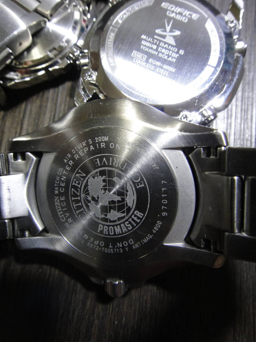 CITIZEN PROMASTER / ATTESA / CITIZEN Eco-Drive SEIKO SOLAR CASIO wave ...
