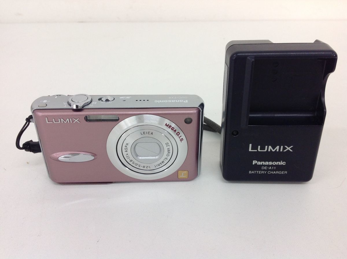 営SR399-60 通電確認済 パナソニック Panasonic LUMIX DMC-FX8 LEICA DC VARIO-ELMARIT 1 ...