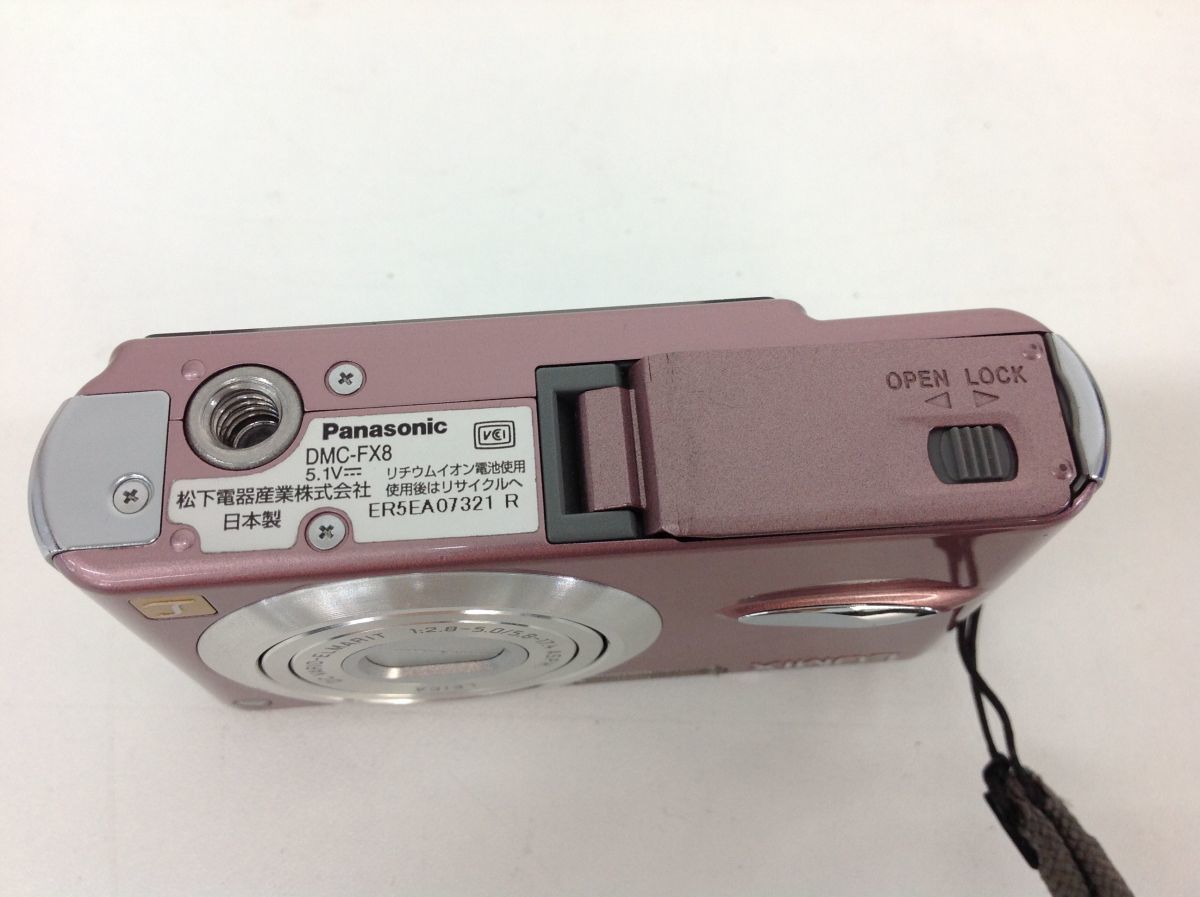 営SR399-60 通電確認済 パナソニック Panasonic LUMIX DMC-FX8 LEICA DC VARIO-ELMARIT 1 ...