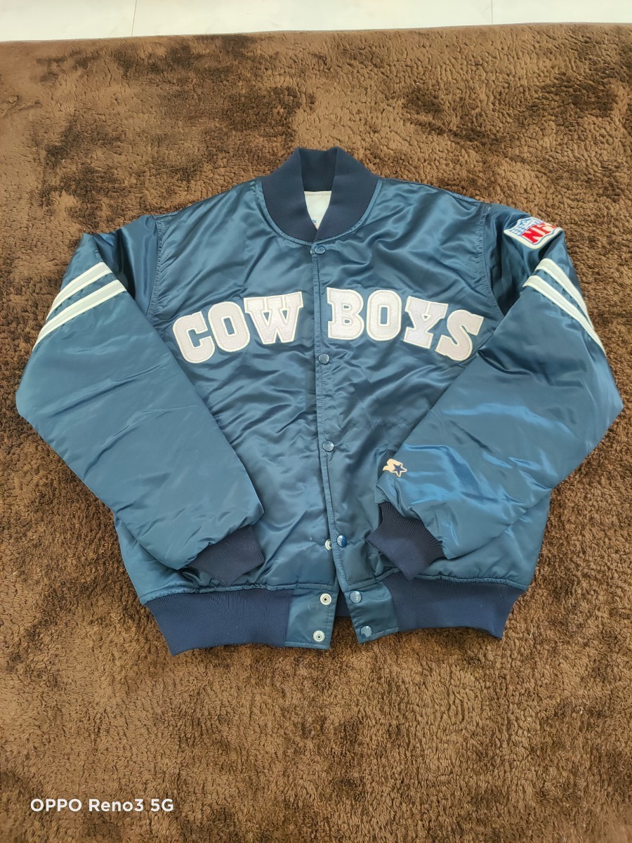 NFL Cowboys スタジャン デッドストック 当時物 超 L スターター STARTER PROLINE ビンテージ 1円スタート(ウエア)｜売買されたオークション情報、yahooの商品 ...