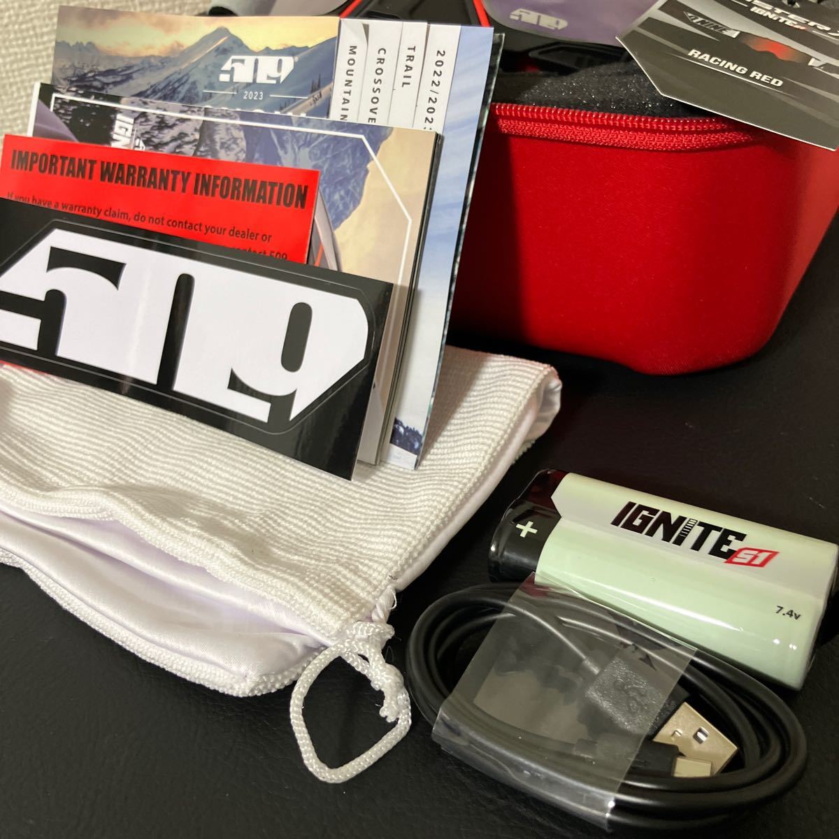 509 ヒートレンズ ゴーグル SINISTER X7 IGNITE S1 RACING RED 熱線 曇り防止 スキー スノーボード スノー ...