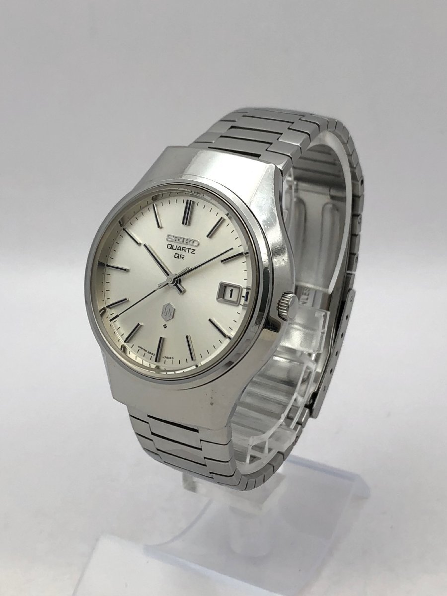 1円 /SEIKO/セイコー/QR/3862-7010/3針/デイト/シルバー文字盤/シルバーカラー/ラウンド/クォーツ/メンズ腕時計 ...