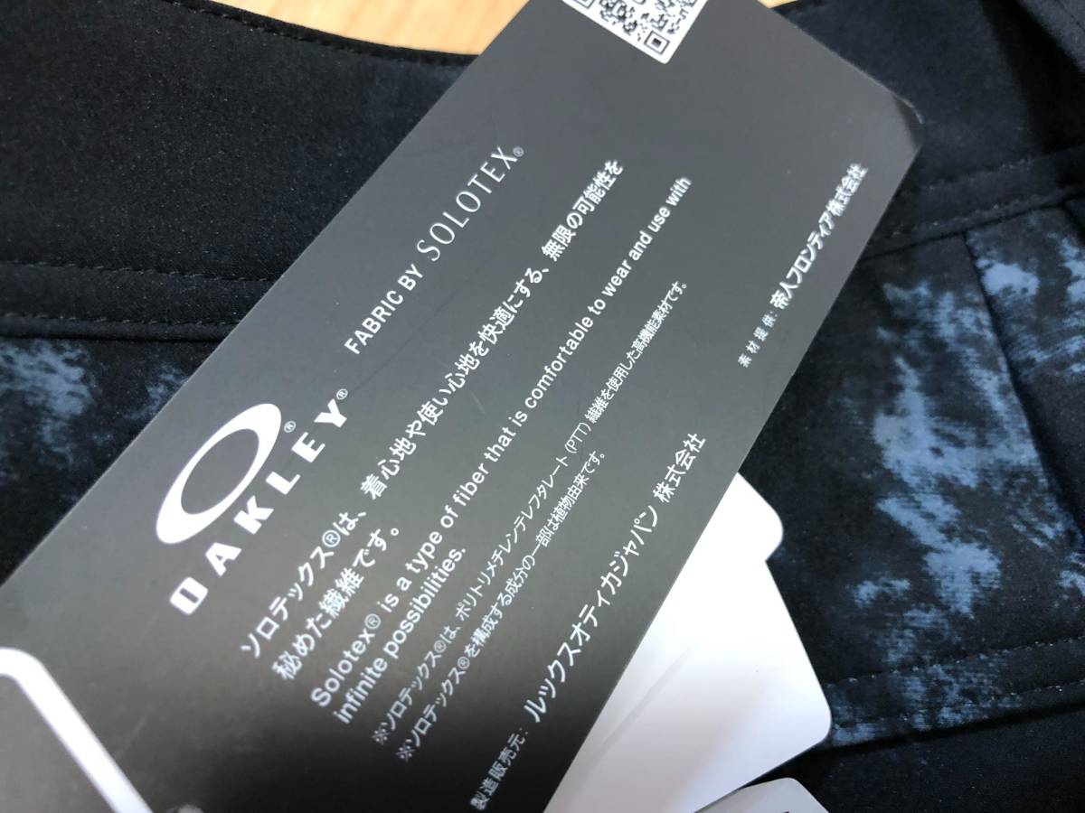 OAKLEY GOLF オークリーゴルフ SKULL BLEACH 13.0 Z-3D TAPERED 4WAYストレッチ SOLOTEXロングパンツ FOA403507 BLACK ...