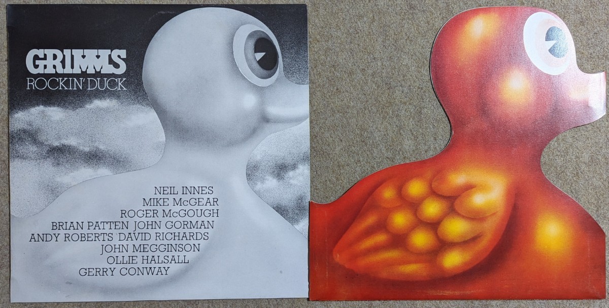 Grimms-Rockin' Duck 英Island Orig.盤/Duckアウター カヴァー付 /Neil Innes/Andy ...