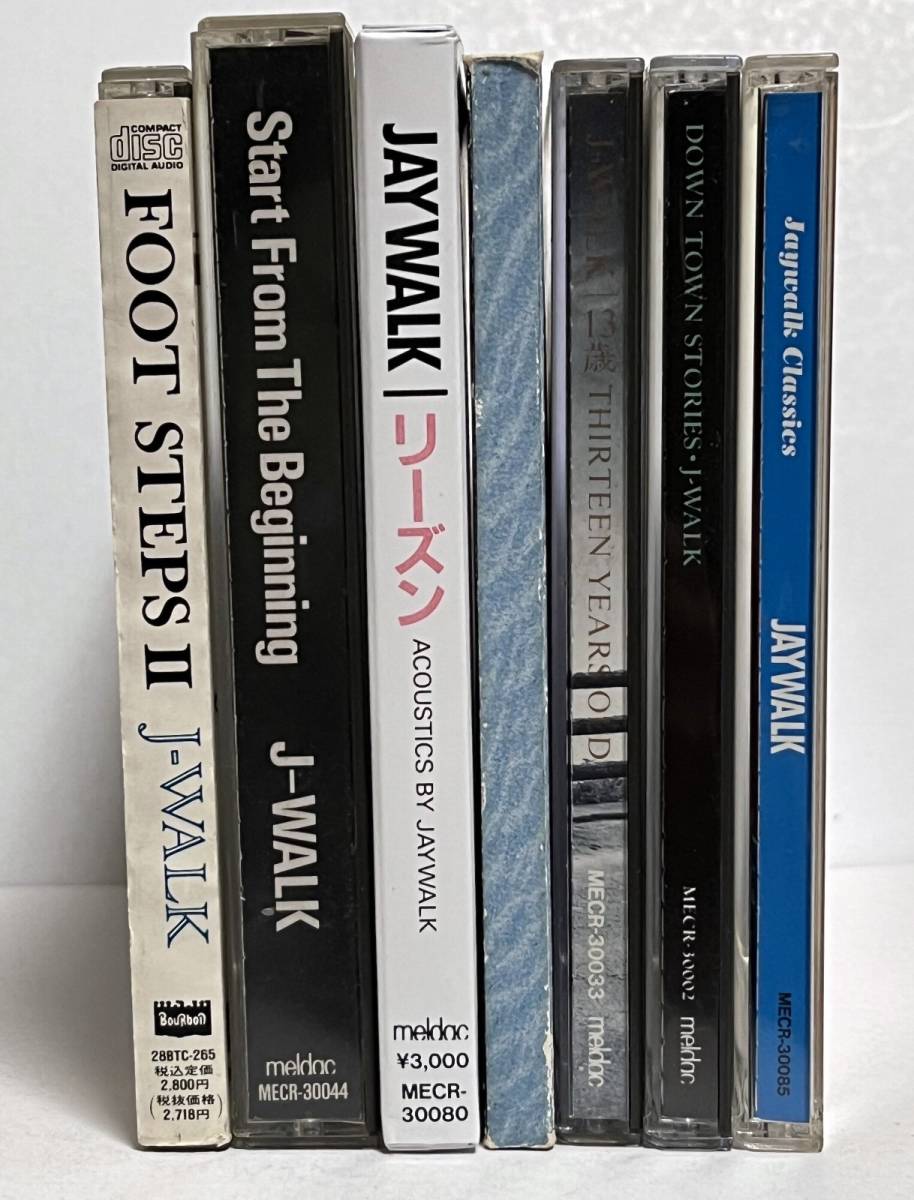 CD J-WALK JAYWALK 7枚 DOWN TOWN STORIES/13歳/Start From The Beginning/REASON ACOUSTICS/CLASSICS ...