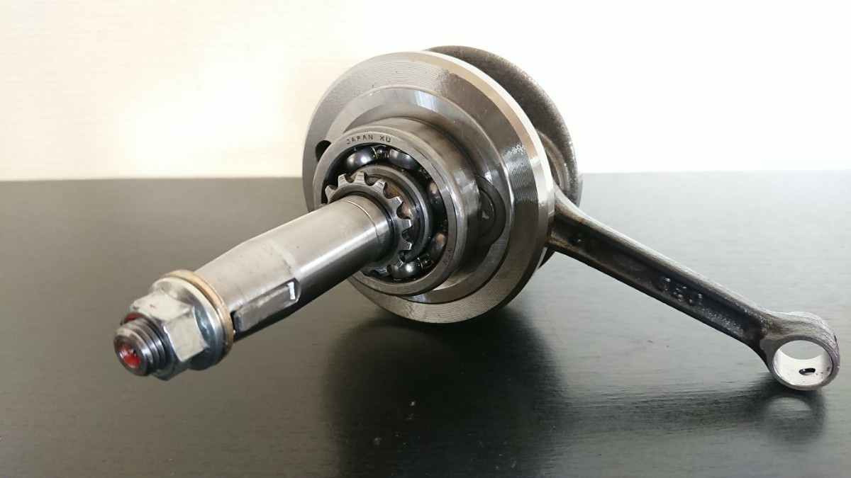 良好 軽量穴 12V Rクランクシャフト ホンダ 純正品 モンキーR AB22 モンキー スーパーカブ C50 AA01 クランク(その他 ...