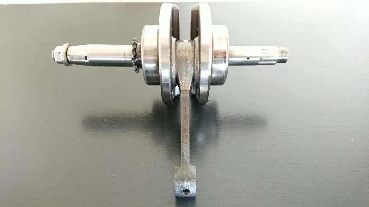 良好 軽量穴 12V Rクランクシャフト ホンダ 純正品 モンキーR AB22 モンキー スーパーカブ C50 AA01 クランク(その他 ...