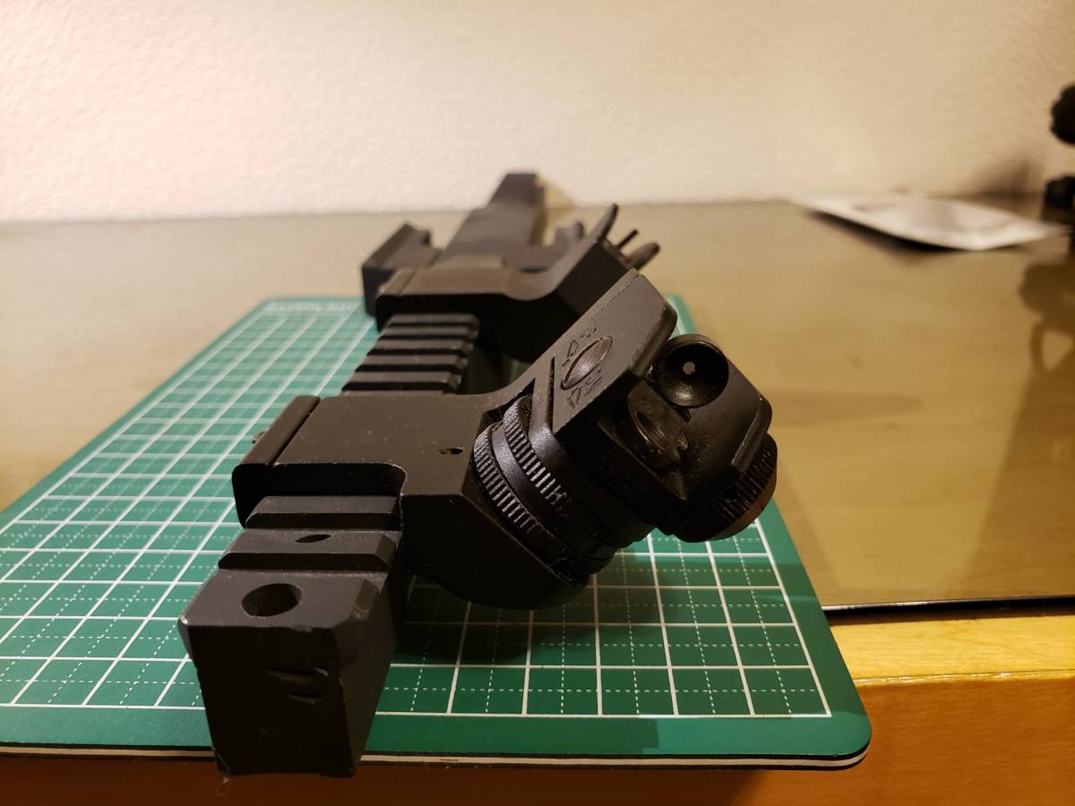 バックアップサイト オフセット 検: kac ptw prime dd FBI HRT WE SPR 416 HK iron insight ...