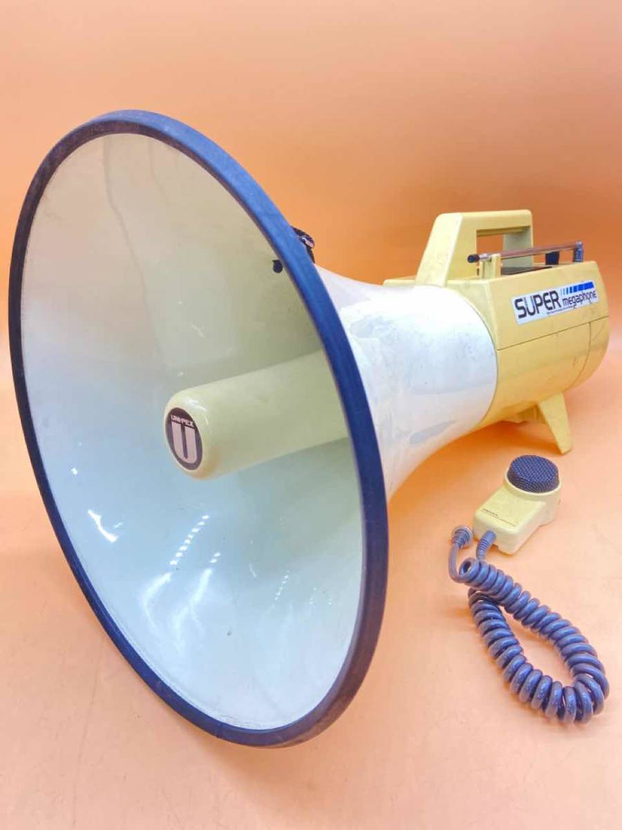 Q103 動作未確認品 SUPER Megaphone ユニペックス UNI -PEX 拡声器(その他)｜売買されたオークション情報、yahooの商品情報をアーカイブ公開 - オークファン ...