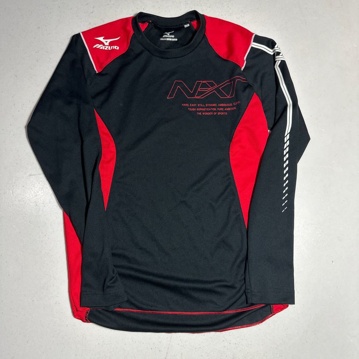 ミズノ MIZUNO ミズノライン MCライン MIZUNO LINE n-xt 陸上 マラソン 長袖プラクティスシャツ Mサイズ(シャツ ...