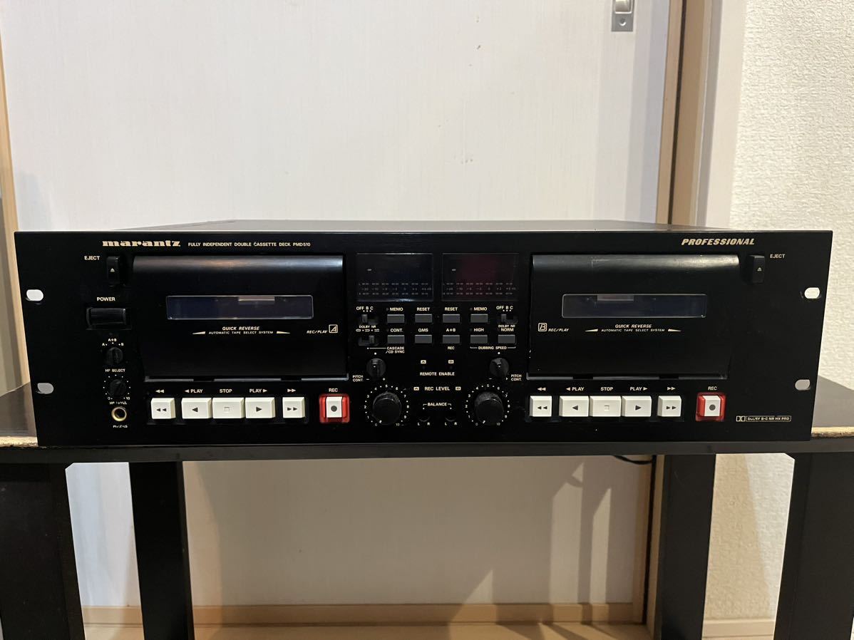 marantz ダブルカセットデッキ PMD510(一般)｜売買されたオークション情報、yahooの商品情報をアーカイブ公開 - オークファン ...