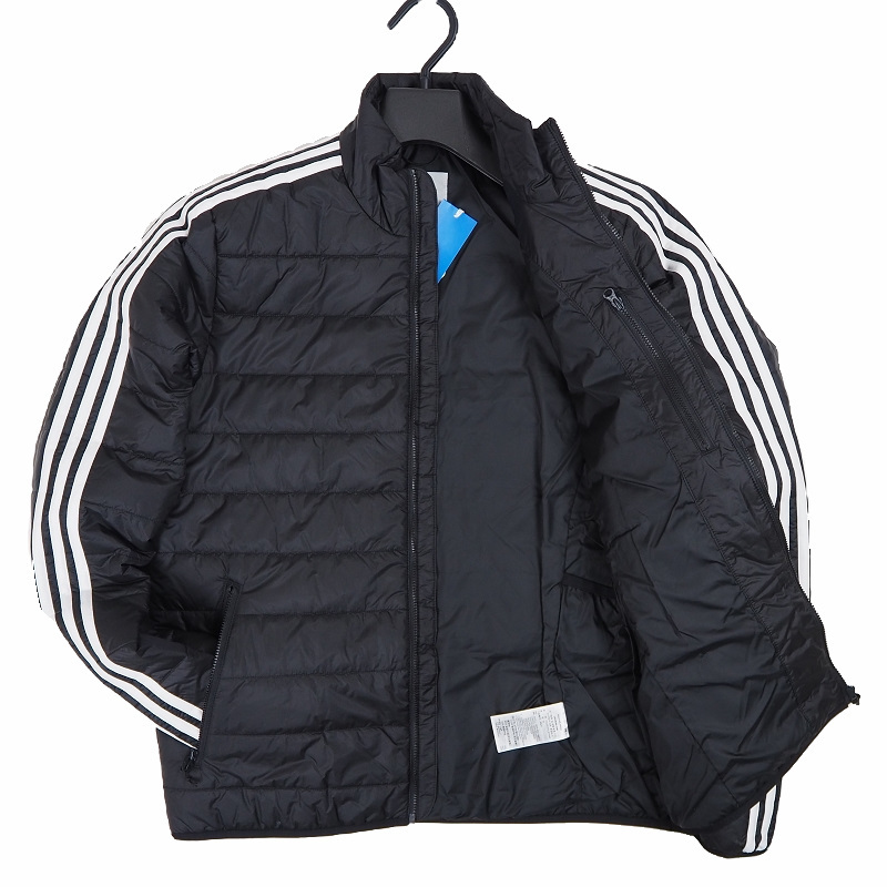 P811 アディダス オリジナルス 中綿 パデッド スタンドカラー ジャケット サイズ:XL adidas Originals ゴルフ スリー ...