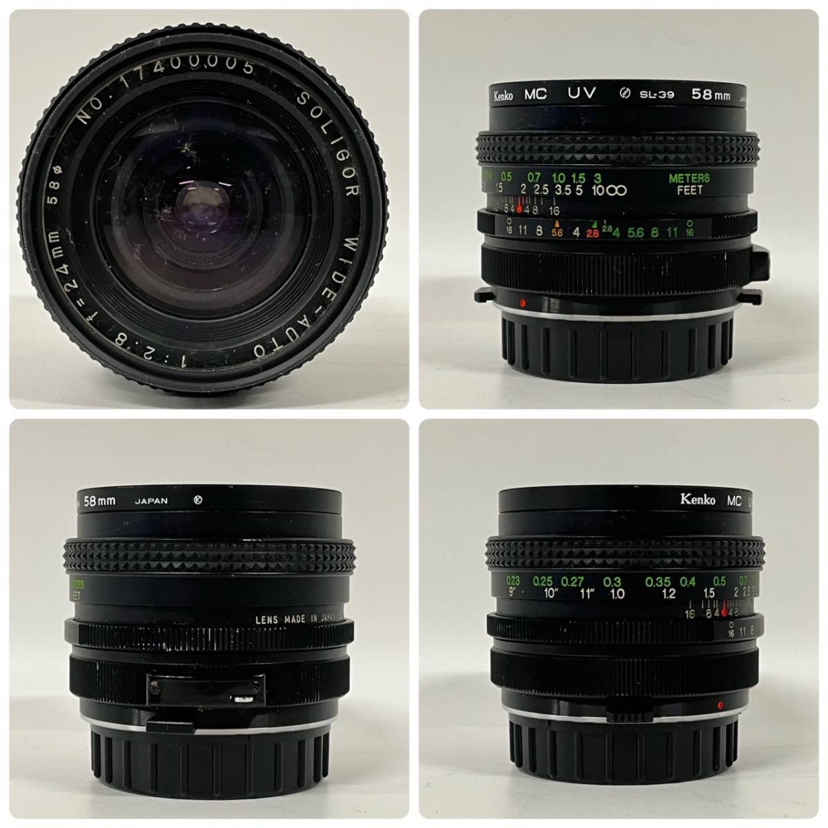 1円~ 動作未確認 オリンパス OM-1 OM-SYSTEM G.ZUIKO AUTO-S/W 1:1.4 f=50mm 1:2.8 f=35 ...
