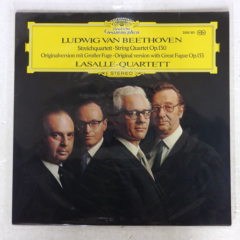 独 LASALLE-QUARTETT/BEETHOVEN : STREICHQUARTETT STRING QUARTET OP.130 ...