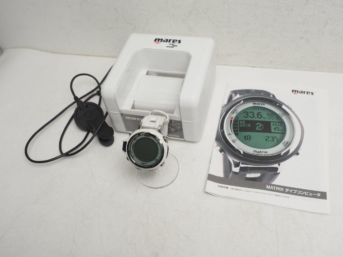 MARES マレス matrix マトリックス ダイブコンピューター 充電器 ケース付 スキューバダイビング用品 3FU-57130(ダイブコンピュータ)｜売買されたオークション情報 ...