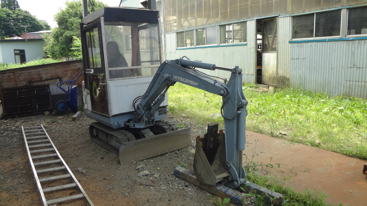 三菱ME15油圧ショベルユンボ(建設機械、重機)｜売買されたオークション情報、yahooの商品情報をアーカイブ公開 - オークファン ...