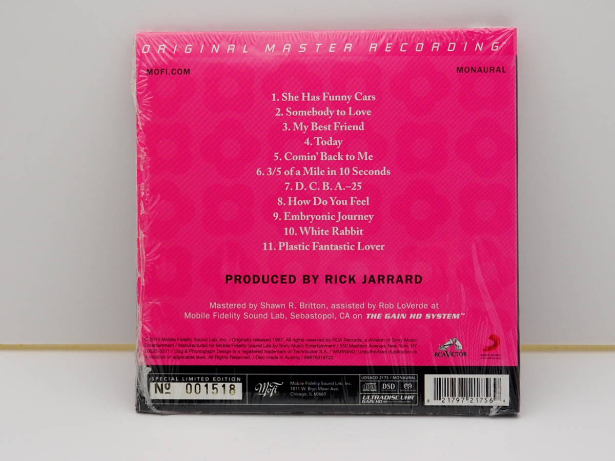 MFSL紙ジャケット高音質盤SACD JEFFERSON AIRPLANE / SURREALISTIC PILLOW ハイブリッド ...