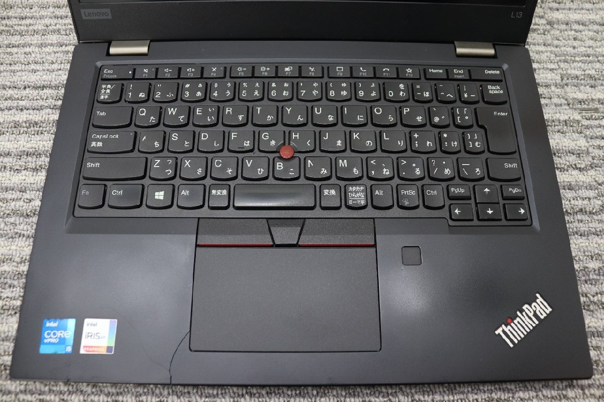N0125 i5第11世代 LENOVO / ThinkPad L13 Gen2 / CPU：core i5-1145G7@2.60GHz ...