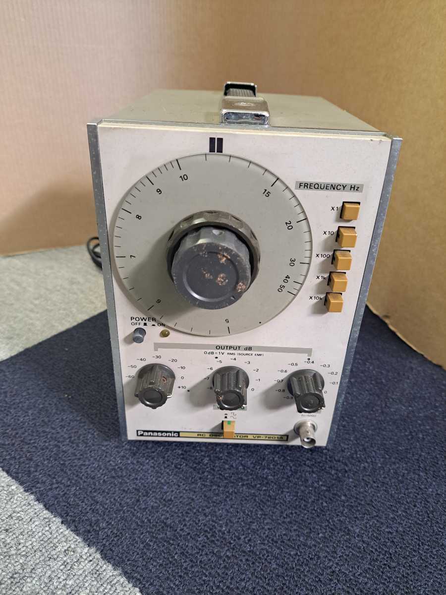 電子電圧計 低周波発振器 VP-9631A VP-7201A セット National Panasonic(その他)｜売買されたオークション ...