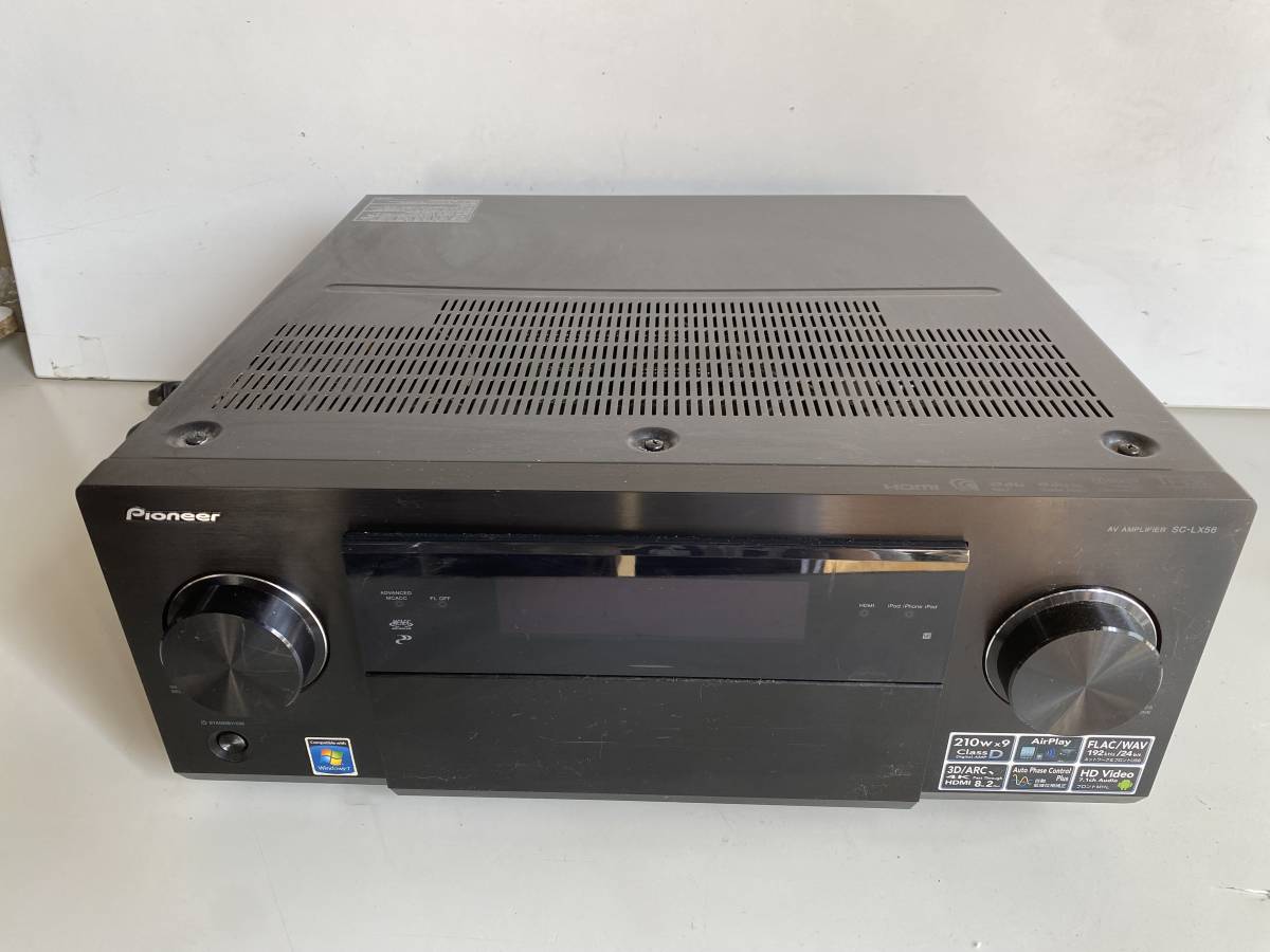 Et544 Pioneer パイオニア 9.1AVアンプ SC-LX56 AVアンプ オーディオ 音響機器 2012年製 通電確認済み ...