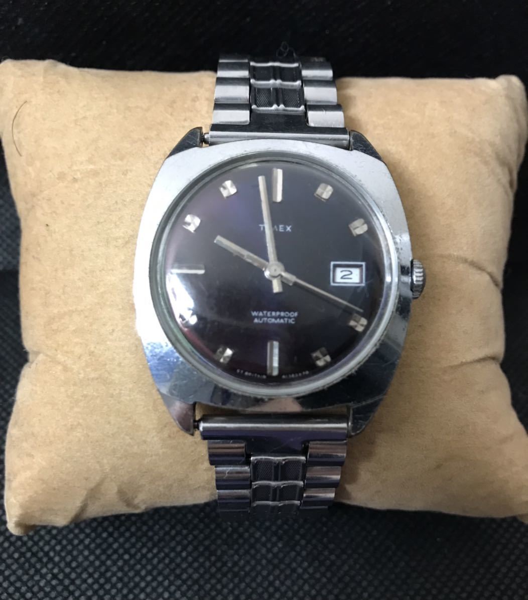 vintage TIMEX GREAT BRITAIN製 自動巻き 腕時計 稼働品(タイメックス)｜売買されたオークション情報、yahooの商品情報をアーカイブ公開 - オークファン ...