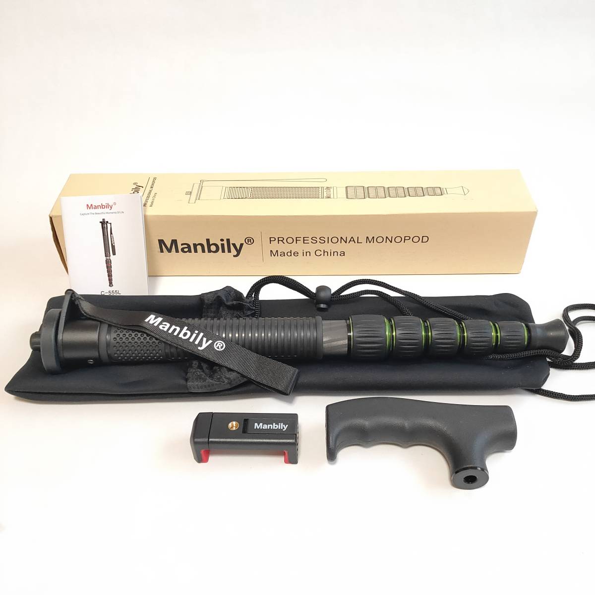 一円スタート Manbily カメラ用 一脚 カーボン製 登山杖 C-555L 1円 AKI01_1421(一脚)｜売買されたオークション情報 ...