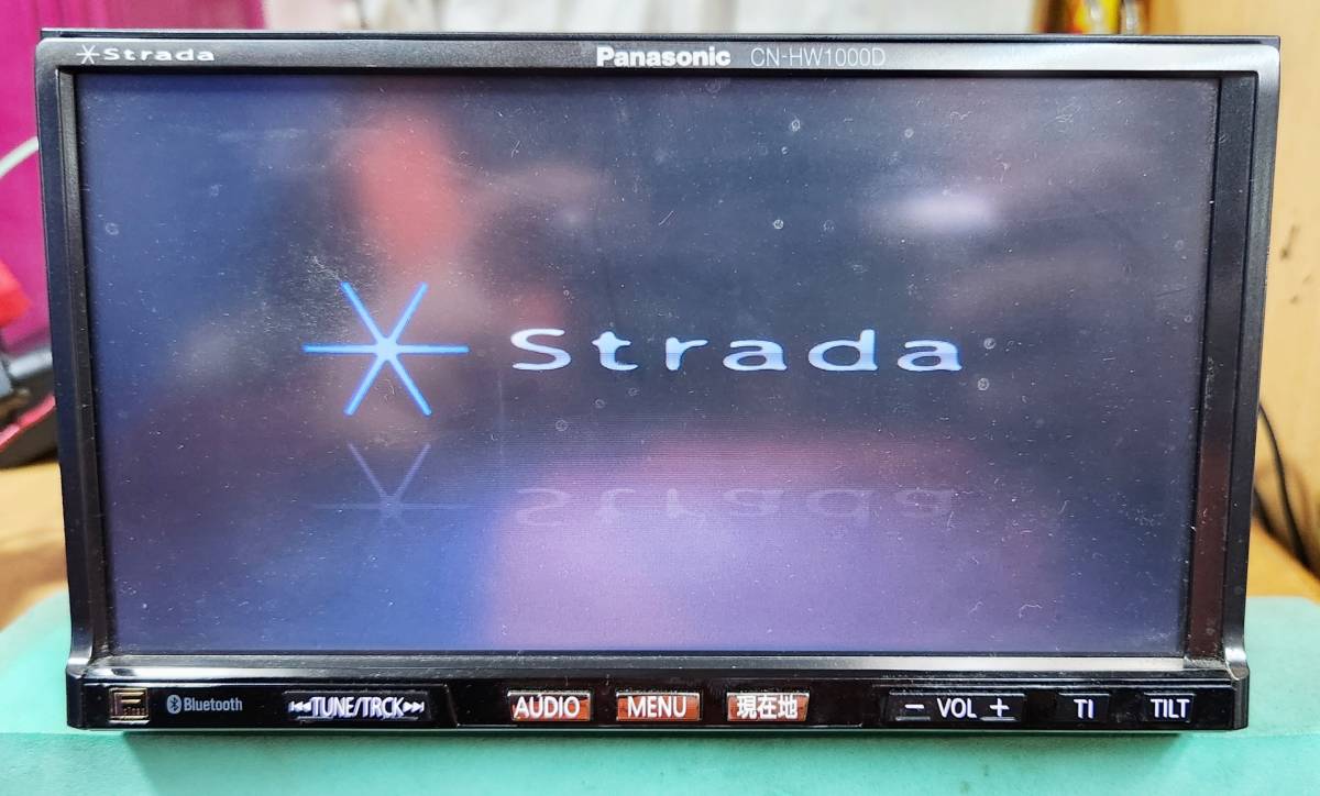 23-0083 Panasonic HDDナビ Fクラス CN-HW1000D 2015年地図 CD/DVD/HDD/SD/Bluetooth/iPhone.iPod/4ch地デジ/AM/FM ...
