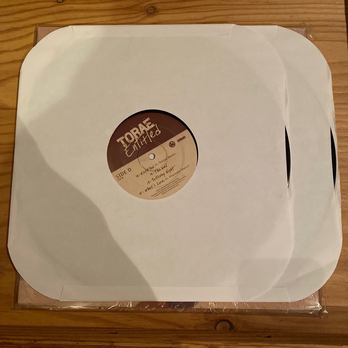 試聴OK 盤 TORAE - ENTITLED Pete Rock DJ Premier Apollo Brown Nottz Mr ...