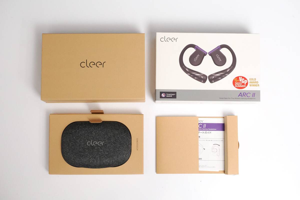 試聴のみ Cleer ARC II GAME Edition 完全ワイヤレスイヤホン aptX Lossless/aptX adaptive ...