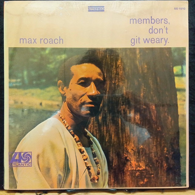 MAX ROACH / MEMBERS DON'T GIT WEARY US盤(ジャズ一般)｜売買されたオークション情報、yahooの商品情報をアーカイブ公開 - オークファン（aucfan.com）