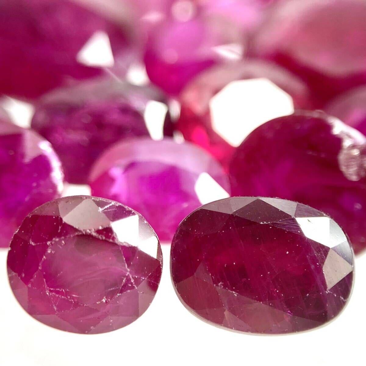 天然ルビーおまとめ A 50ct 裸石 宝石 ruby コランダム 紅玉 jewelry corundum ジュエリー DD5 ①(ルビー)｜売買されたオークション情報、yahooの商品情報を ...
