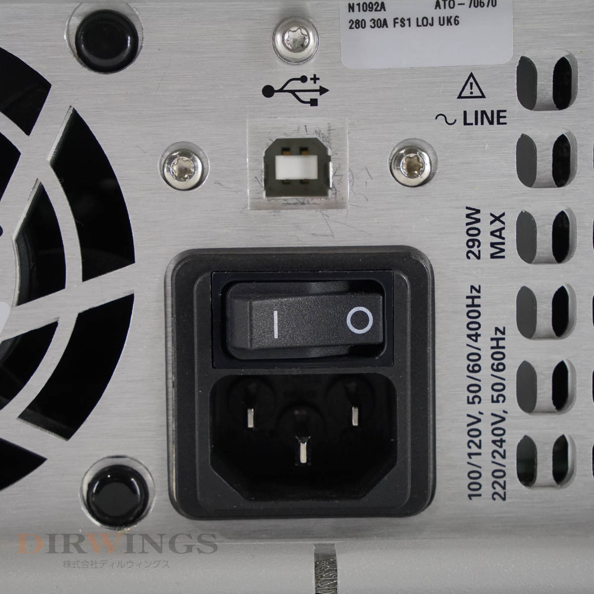 DW 8日保証 DCA-M N1092A ATO-70670 Keysight Sampling Oscilloscopes OPT 280 ...
