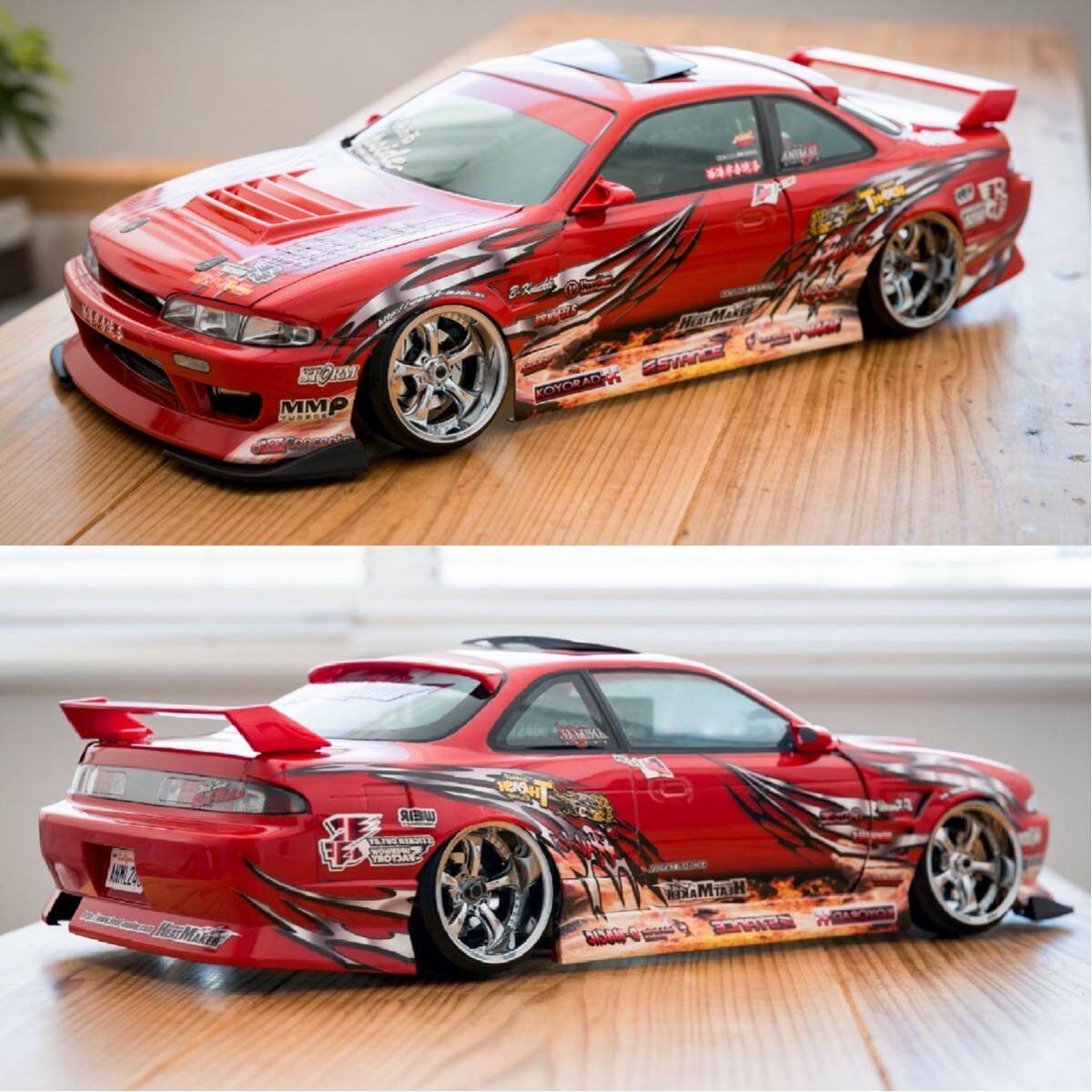 未走行 1/10 S14 240SX 前期 BN Sports ボディ | 日産 シルビア Animal Style アニマルスタイル 北米 ...