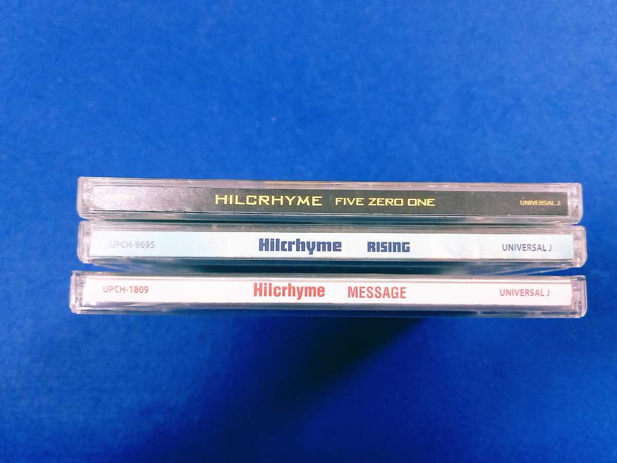 Hilcrhyme アルバム 3枚 セット まとめて｜MESSAGE｜RISING｜FIVE ZERO ONE｜ヒルクライム TOC(その他)｜売買されたオークション情報、yahooの商品情報 ...