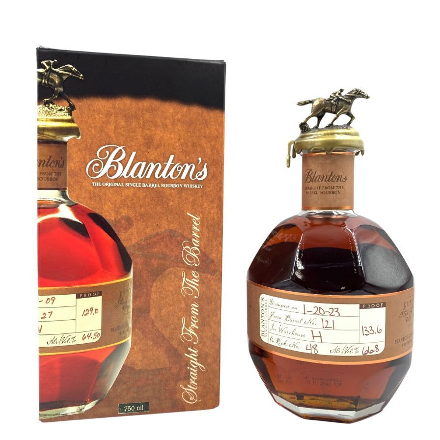ブラントン ストレート フロム ザ バレル 2023 750ml 66.8% Blanton's Straight From The Barrel U1(バーボン)｜売買されたオークション情報 ...
