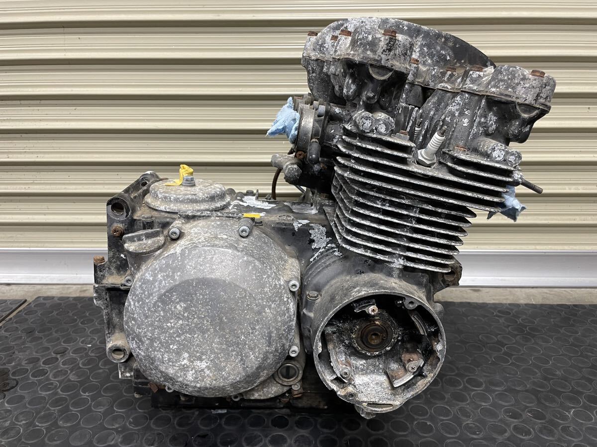 Z400FX 1台バラ売り エンジンASSY KZ400EE クランキングOK 正規打刻 Z550FX Z500FX Z550GP Z400GP GPZ400F ゼファー400 Z750FX ...