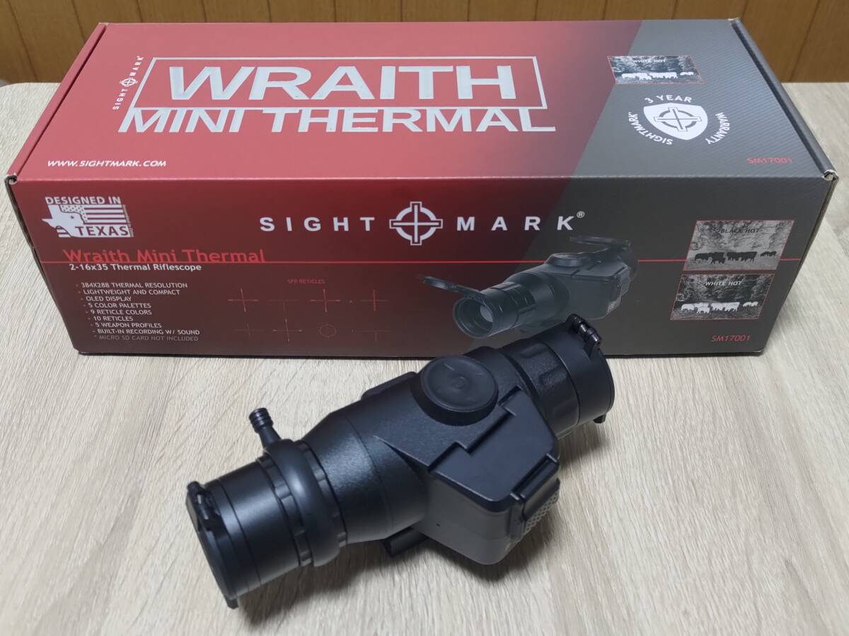 サーマルスコープ Sightmark Wraith Mini 2-16x35 Thermal Rifle Scope 検索ワード サーマル ...