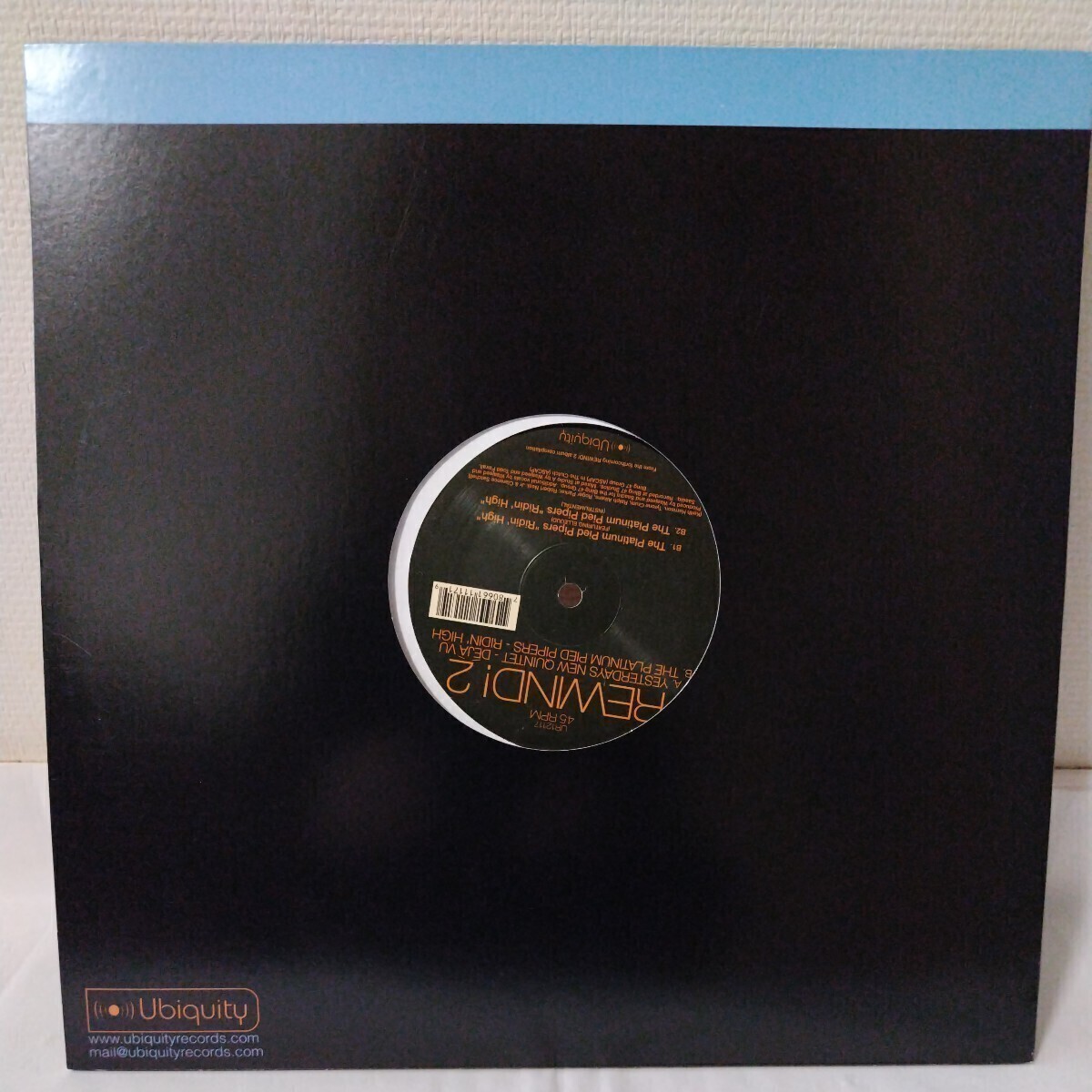 12inch V.A./Rewind 2/Yesterdays New Quintet/Deja Vu/Platinum Pied ...