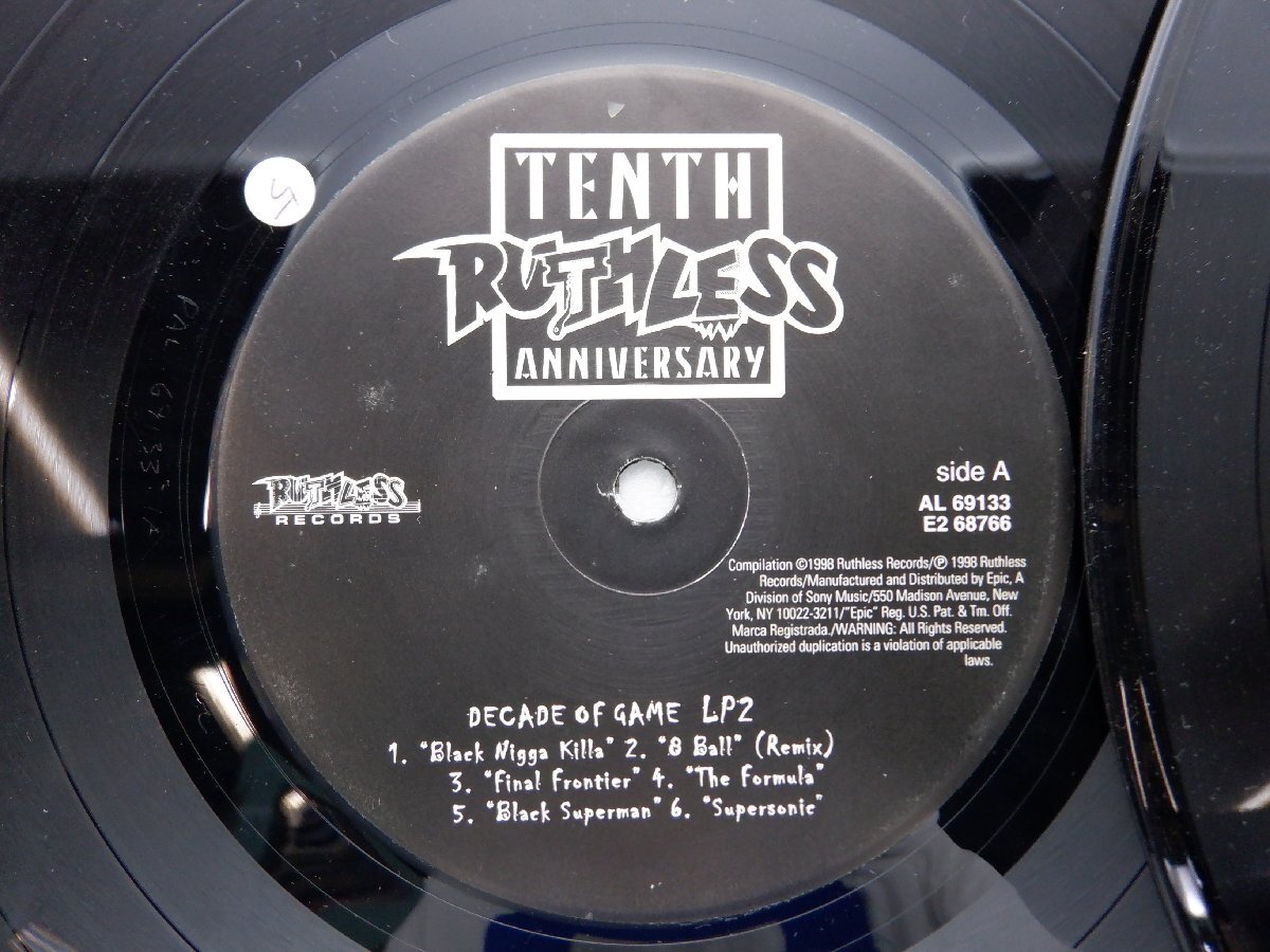 Various Ruthless Records Tenth Anniversary Compilation - Decade Of Game ...